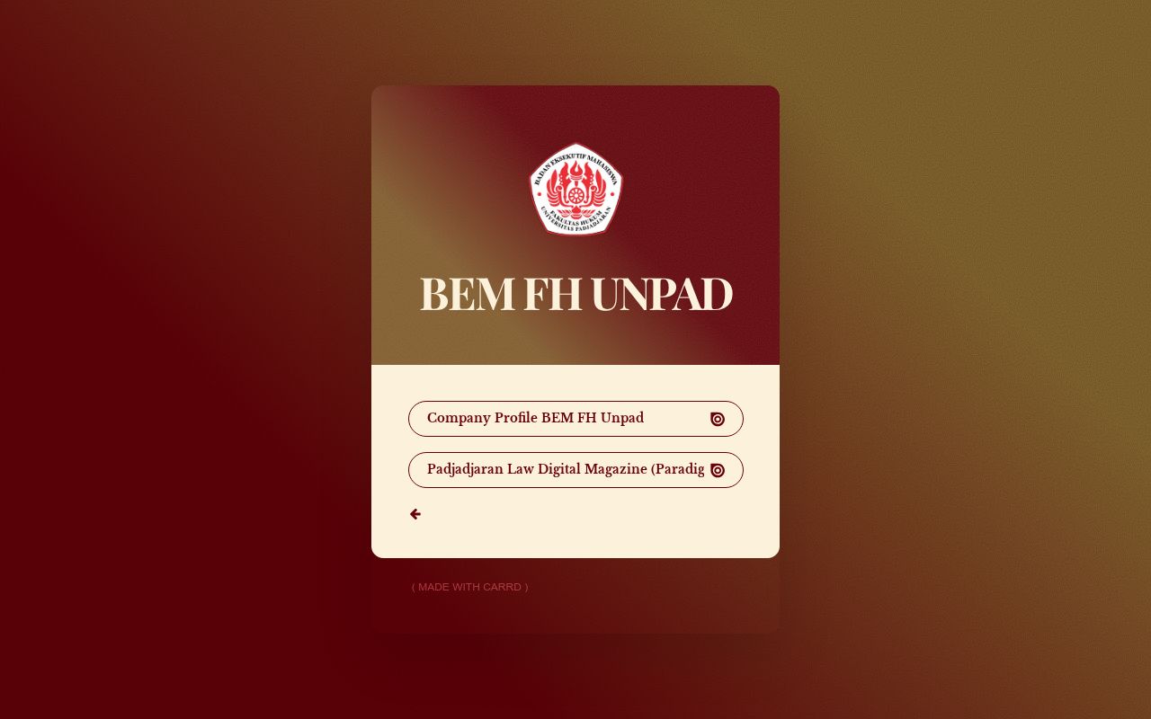 PUBLICATION BEM FH UNPAD